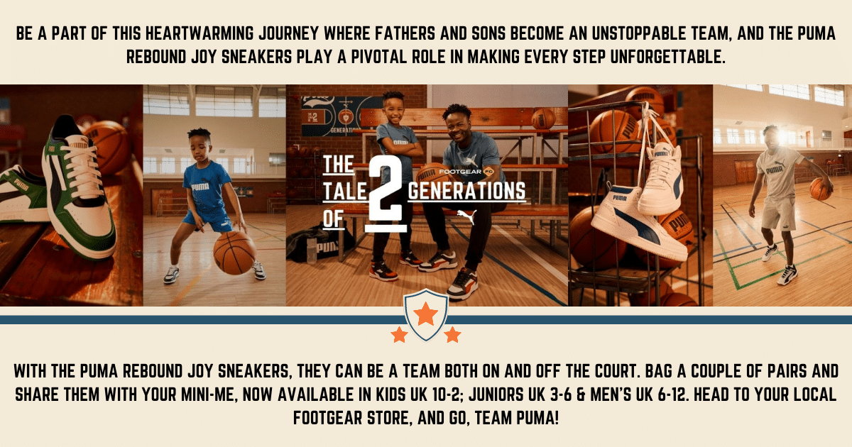 PUMA: A TALE OF 2 GENERATIONS - Footgear