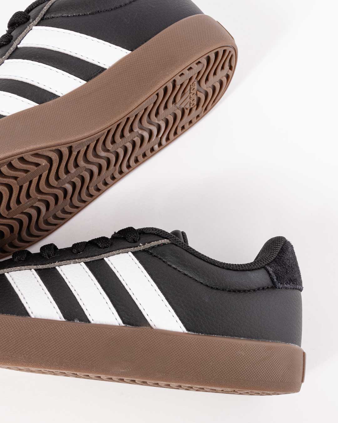 Adidas J VL Court 3.0 IE3630 Black/White/Gum