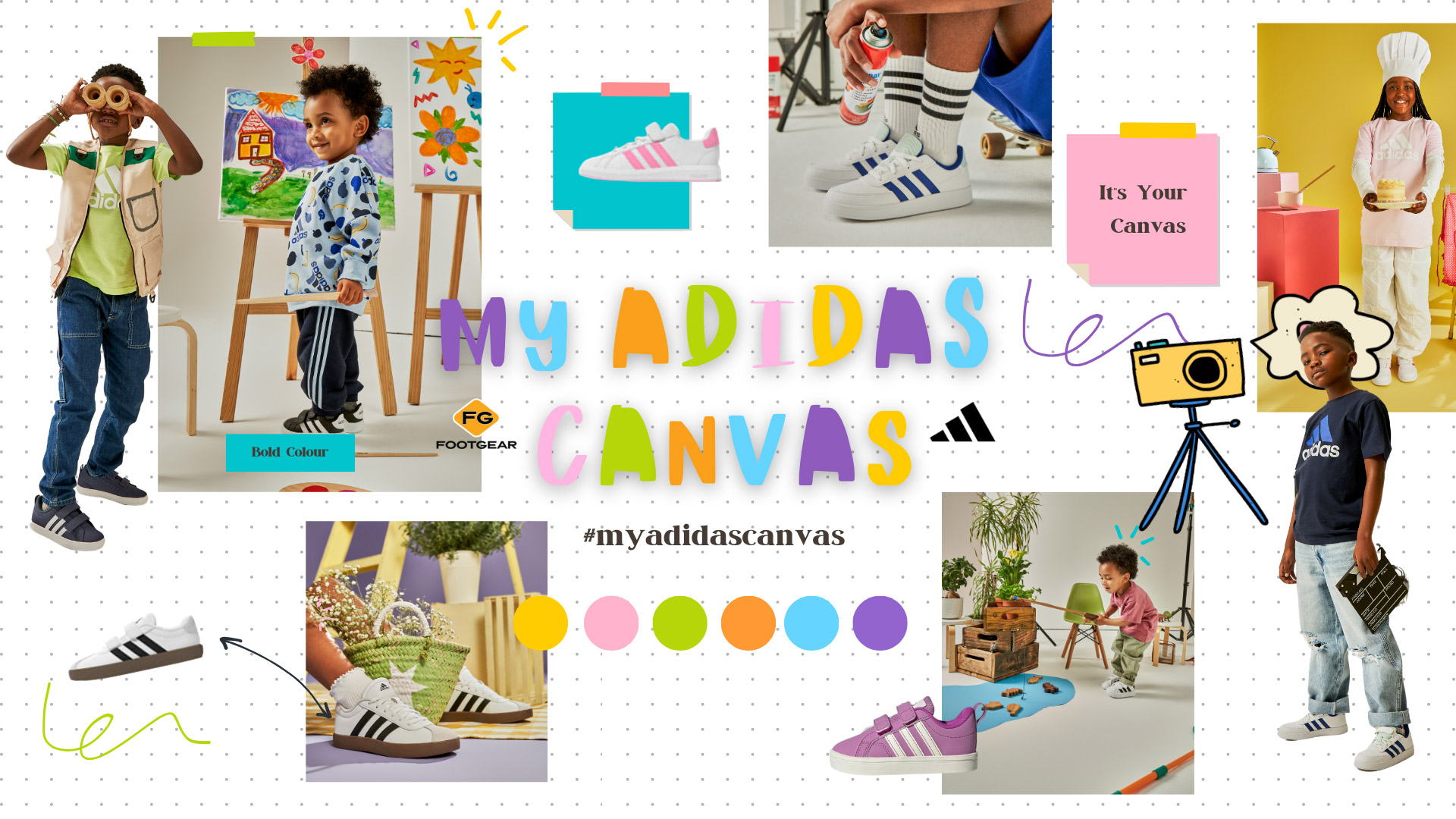 MY ADIDAS CANVAS🎨