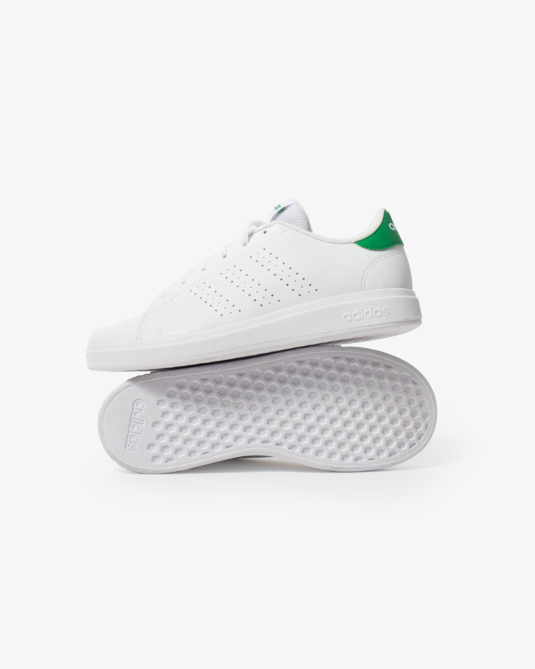 Adidas J Advantage Base 2.0 J ID3889 White/Green