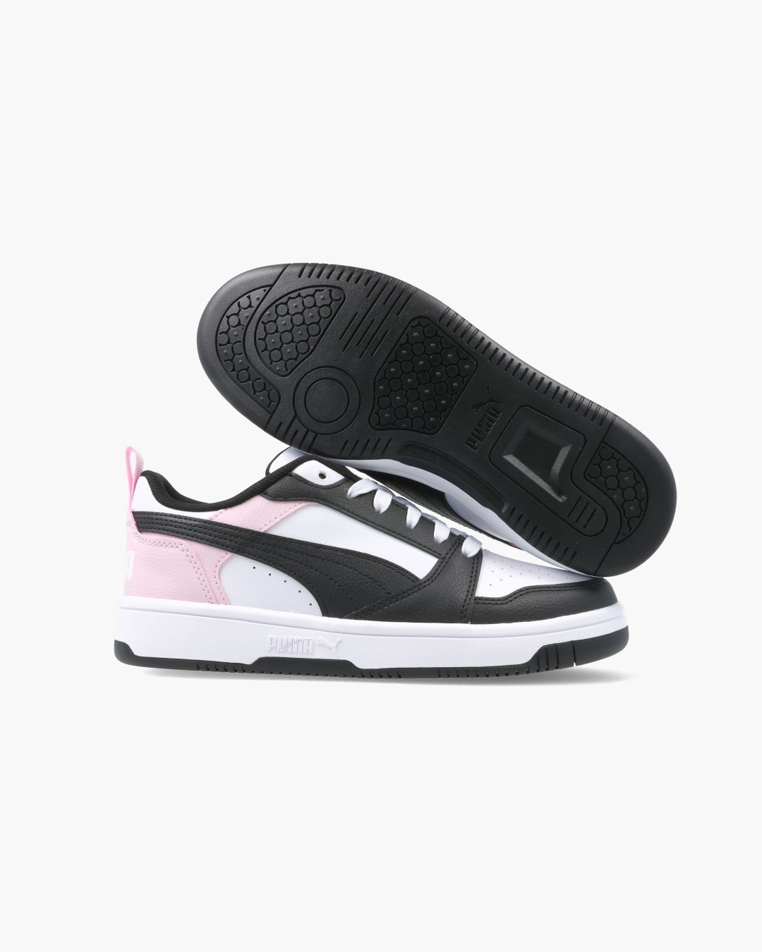 Puma J Rebound V6 Lo 393833 37 White/Black/Pink